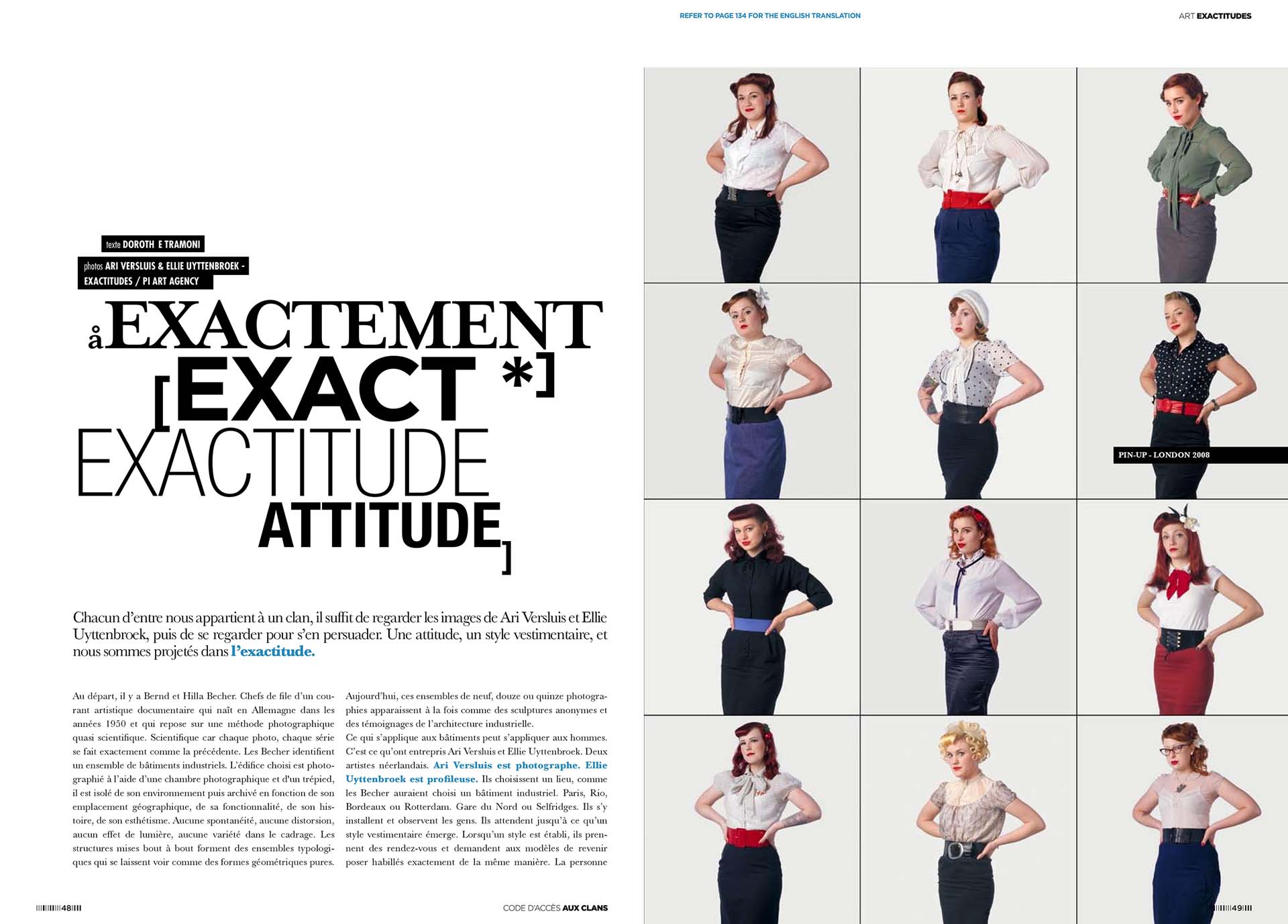 ‘EXACTEMENT‘ -Exactitudes